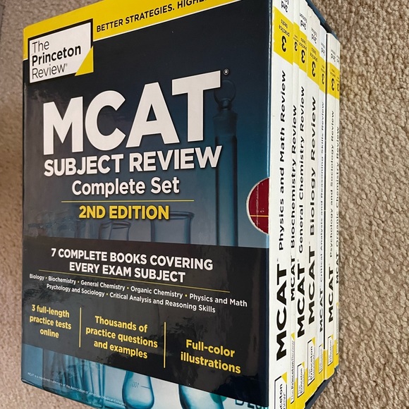 Other | The Princeton Review Mcat Review Books | Poshmark
